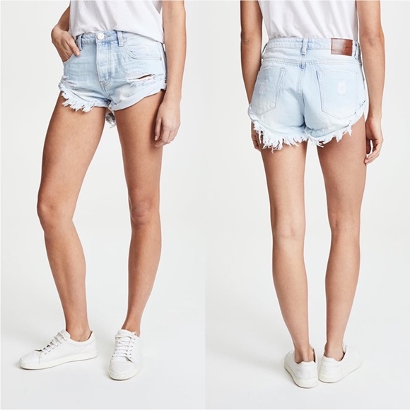 One Teaspoon | Shorts | One Teaspoon Bandits Relaxed Fit Jean Shorts ...